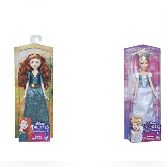 Disney | Toys | Disney Princess Cinderella Doll Merida Fashion Doll ...